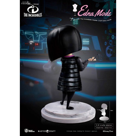 Edna Mode figure, Master Craft - Disney, The Incredibles - Beast Kingdom
