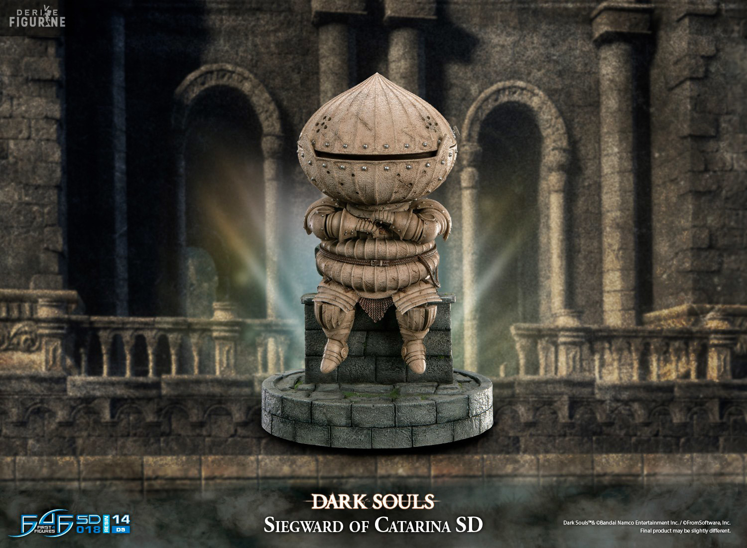 Figurine Siegward ou Siegmeyer, Knight of Catarina SD - Dark Souls ...