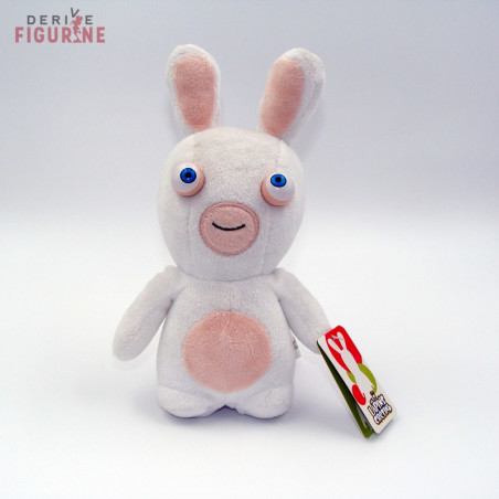 Peluche Les Lapins Crétins - Lapin aux yeux bleus - Ubisoft