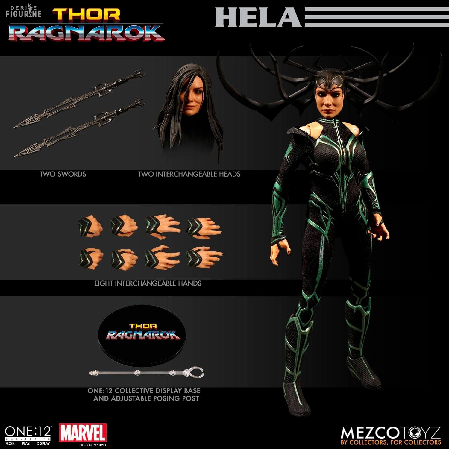 Hela figure - Marvel, Thor Ragnarok - Mezco Toys