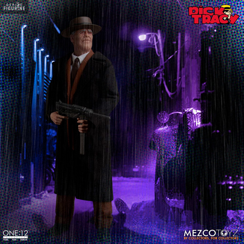 Figurine Pruneface, One:12 - Dick Tracy - Mezco Toys
