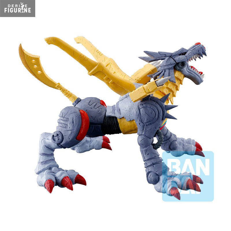 Figure Metal Garurumon or War Greymon, Digimon Ultimate Evolution ...