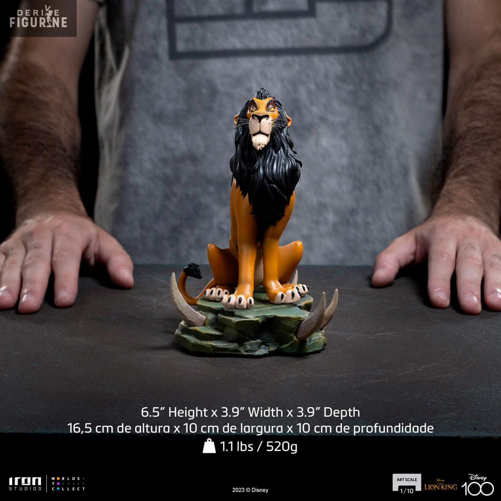 Scar figure Regular, Art Scale - Disney The Lion King - Iron Studios
