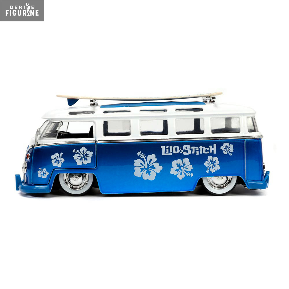 Figurine 1962 VW Bus & Stitch, Hollywood Rides - Disney, Lilo & Stitch ...