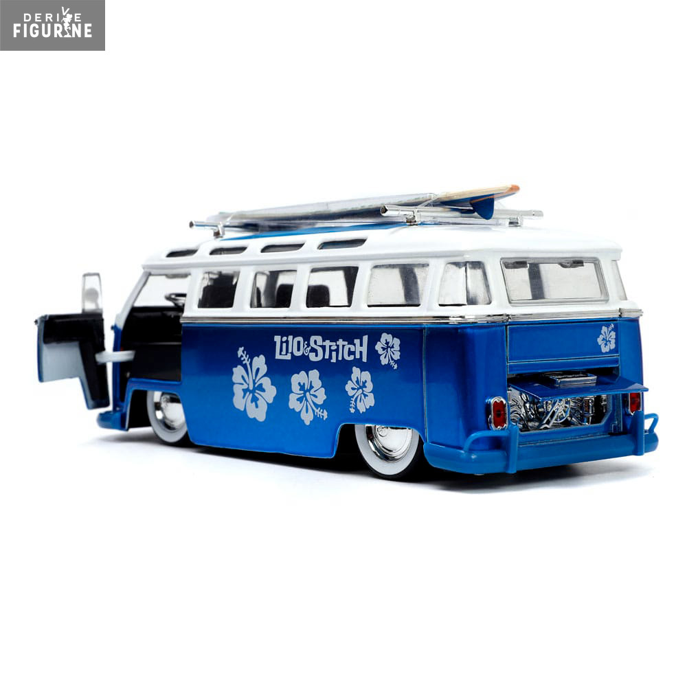 Figurine 1962 VW Bus & Stitch, Hollywood Rides - Disney, Lilo & Stitch ...
