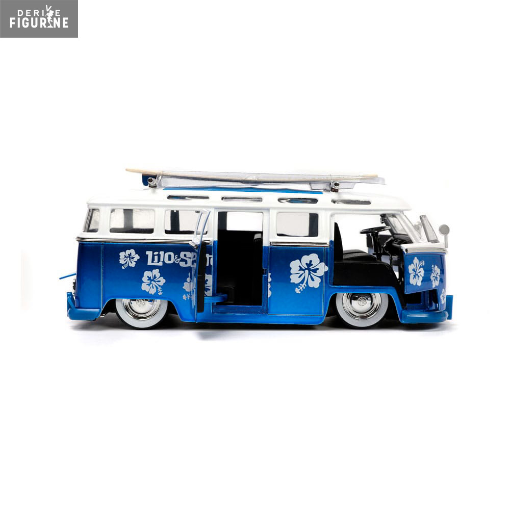 Figurine 1962 VW Bus & Stitch, Hollywood Rides - Disney, Lilo & Stitch ...