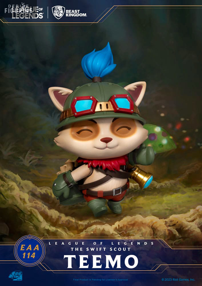 Figure Teemo, The Swift Scout Egg Attack - League of Legends - Beast Kingdom