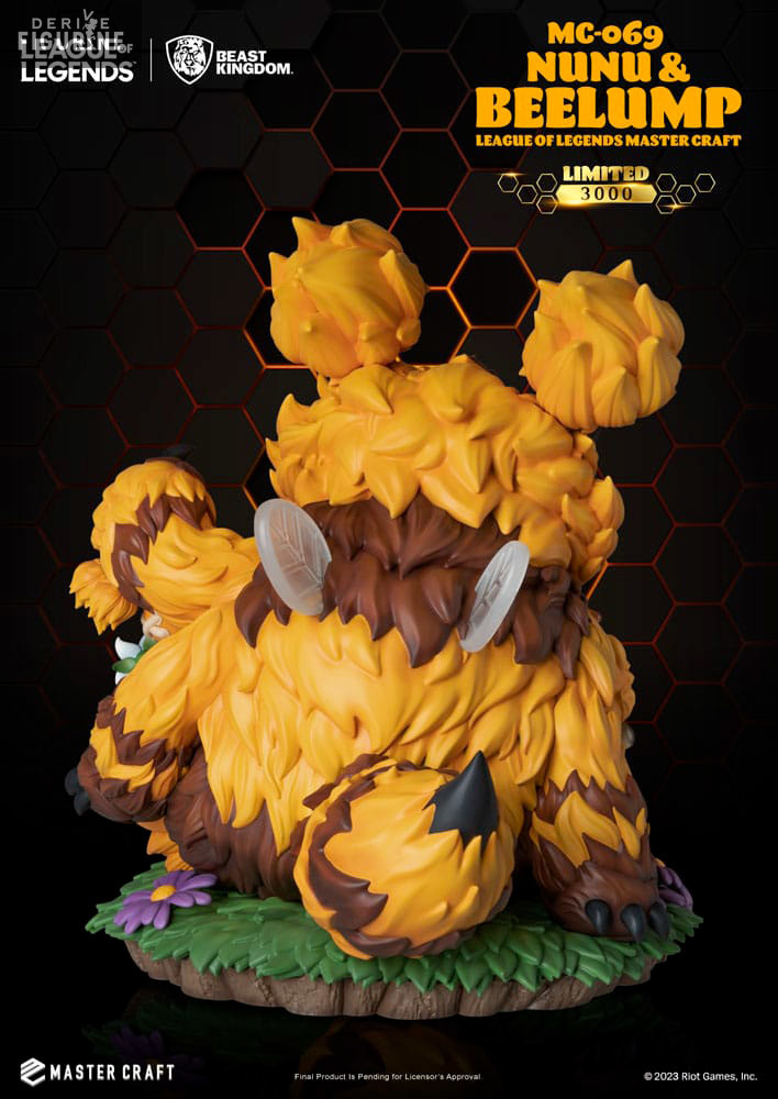 Figurine Nunu & Beelump, Master Craft - League of Legends - Beast Kingdom