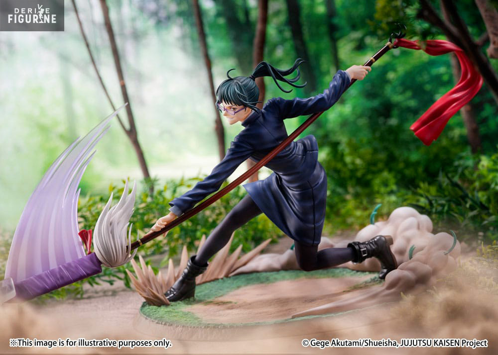 Figurine Maki Zenin; SHIBUYA SCRAMBLE FIGURE - Jujutsu Kaisen - Estream