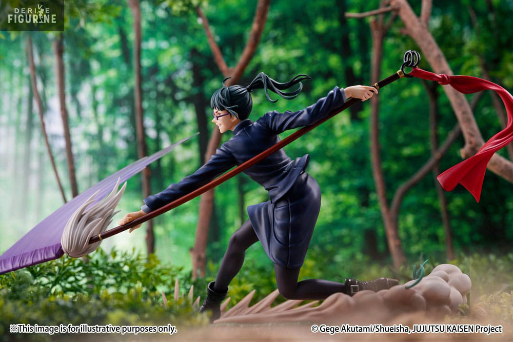 Figurine Maki Zenin; SHIBUYA SCRAMBLE FIGURE - Jujutsu Kaisen - Estream