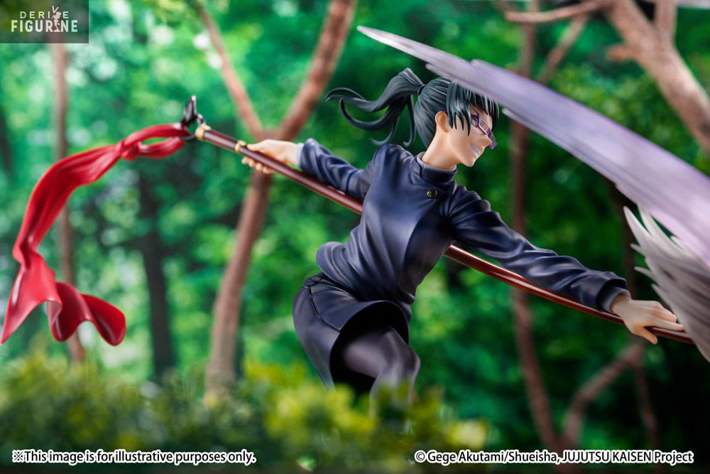 Figurine Maki Zenin; SHIBUYA SCRAMBLE FIGURE - Jujutsu Kaisen - Estream