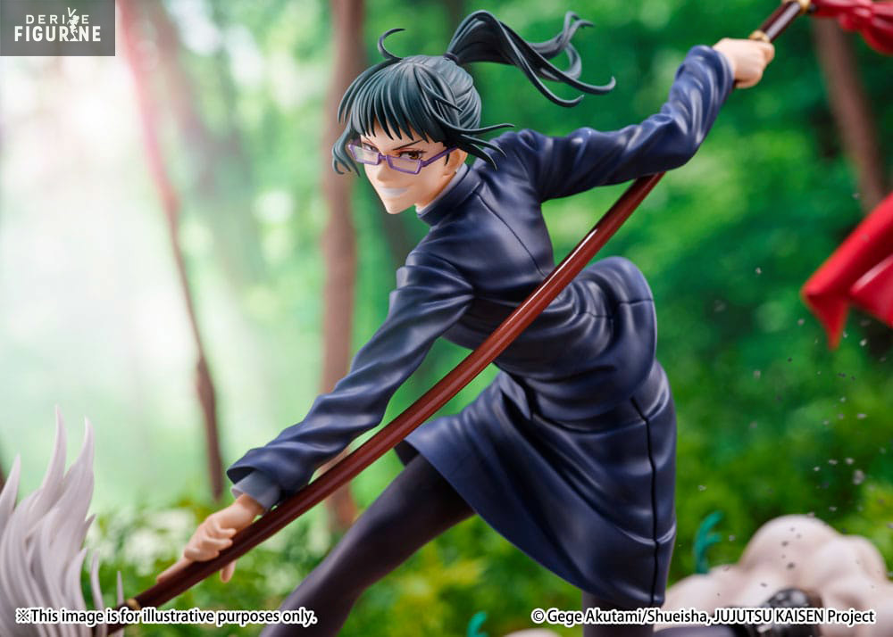 Figurine Maki Zenin; SHIBUYA SCRAMBLE FIGURE - Jujutsu Kaisen - Estream