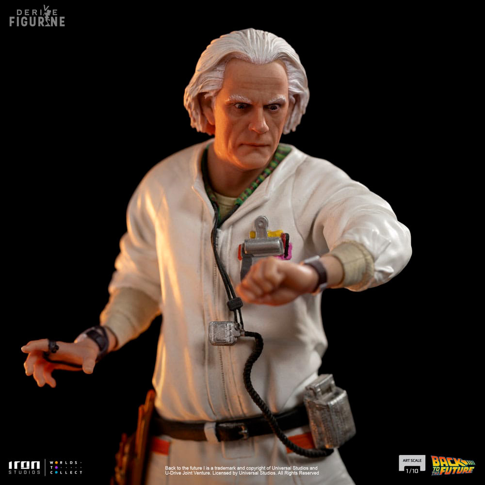 Doc Brown, Marty McFly, DeLorean or Pack figure, Art Scale - Back to ...