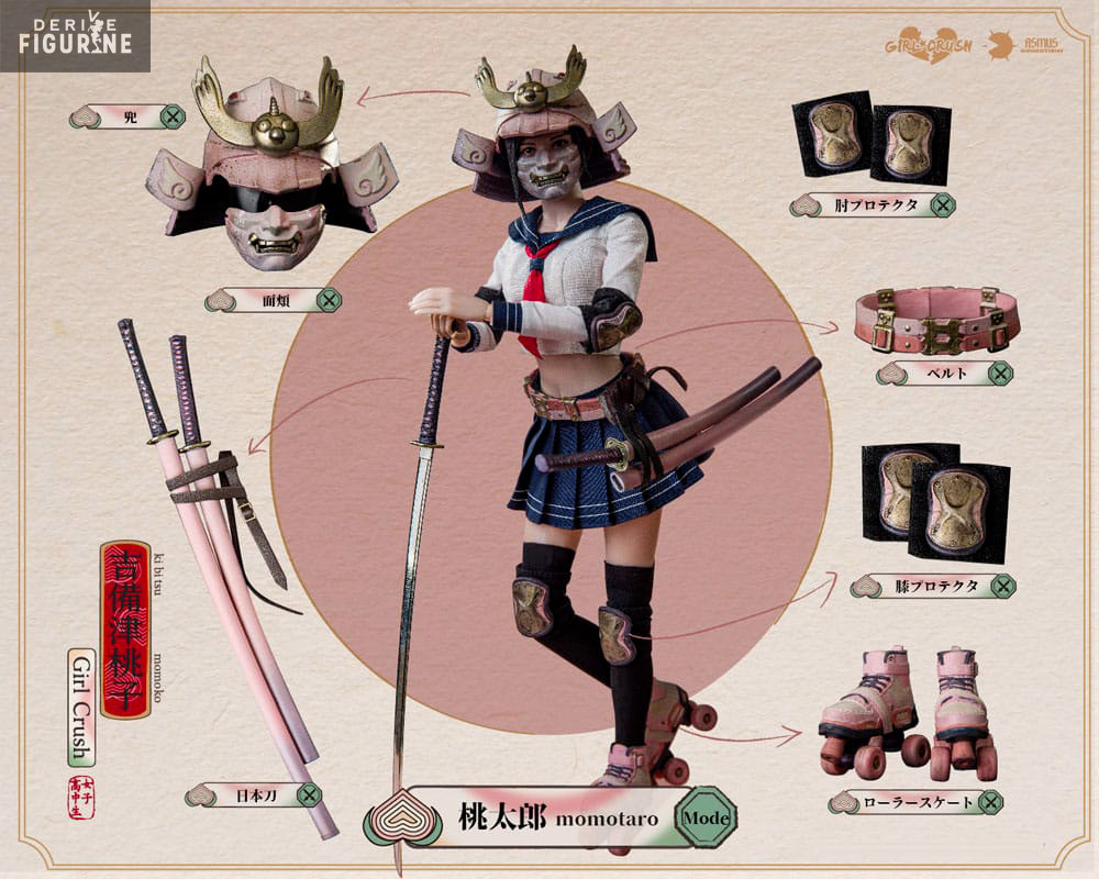 Figure Kibitsu Momoko - Girl Crush - Asmus Collectible