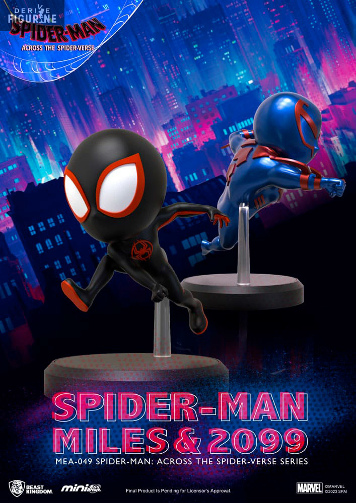 Pack figurines Spider-man Miles & 2099, Mini Egg Attack - Marvel Spider ...