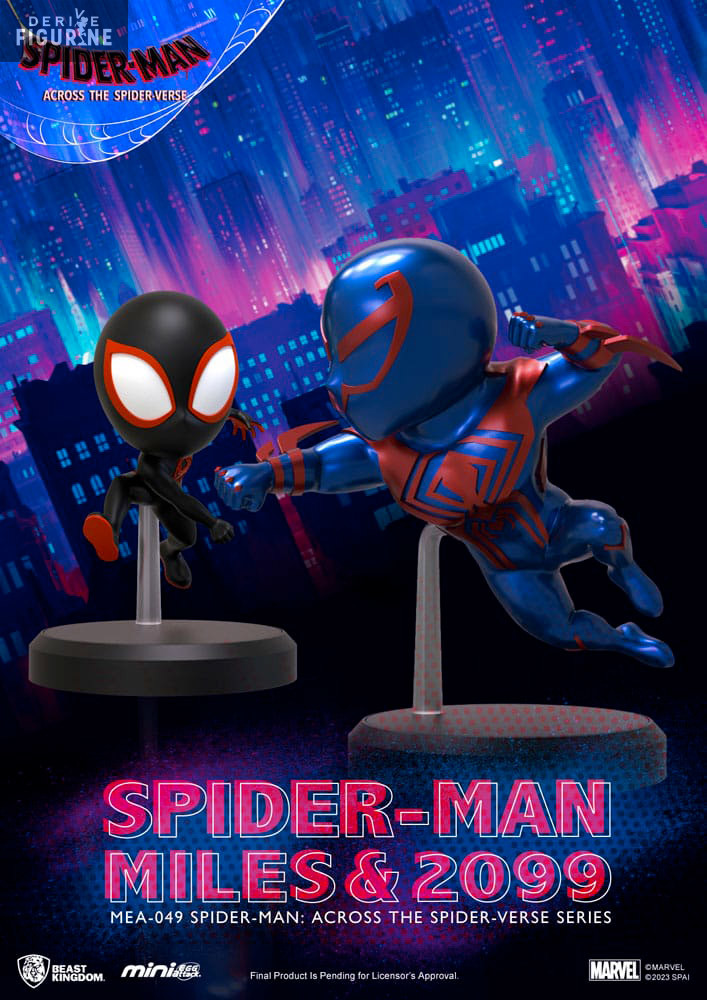 Pack figurines Spider-man Miles & 2099, Mini Egg Attack - Marvel Spider ...