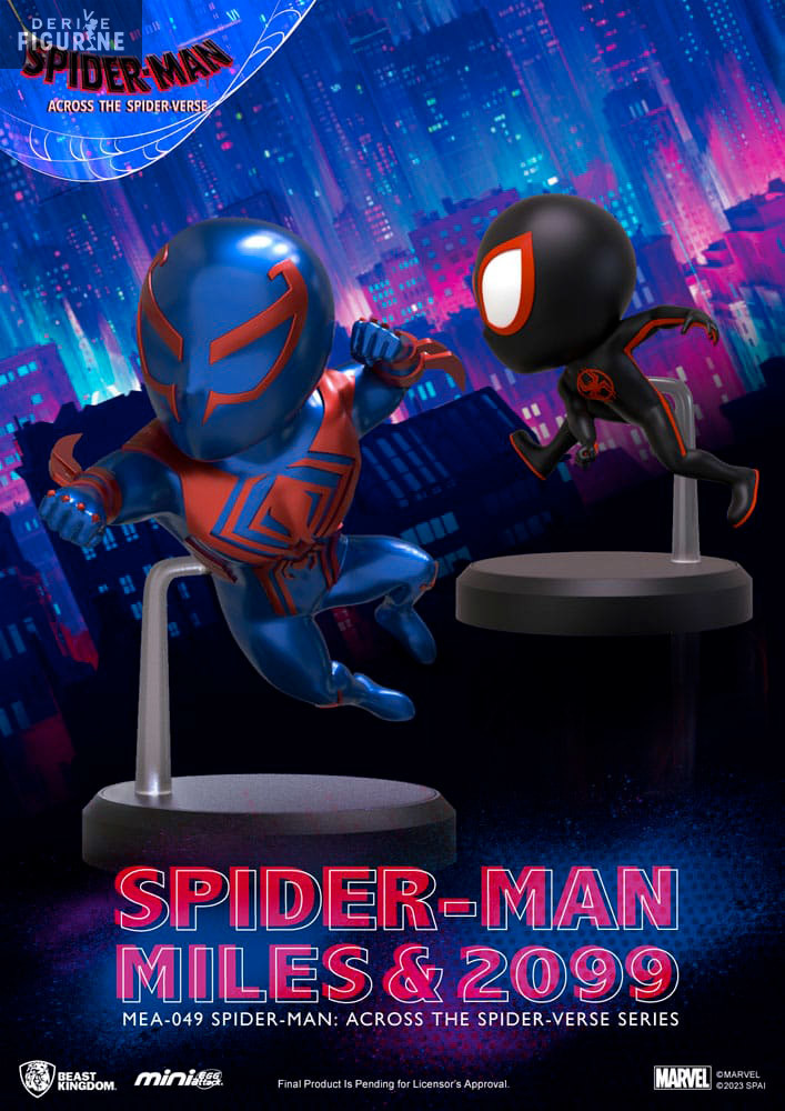 Pack figurines Spider-man Miles & 2099, Mini Egg Attack - Marvel Spider ...