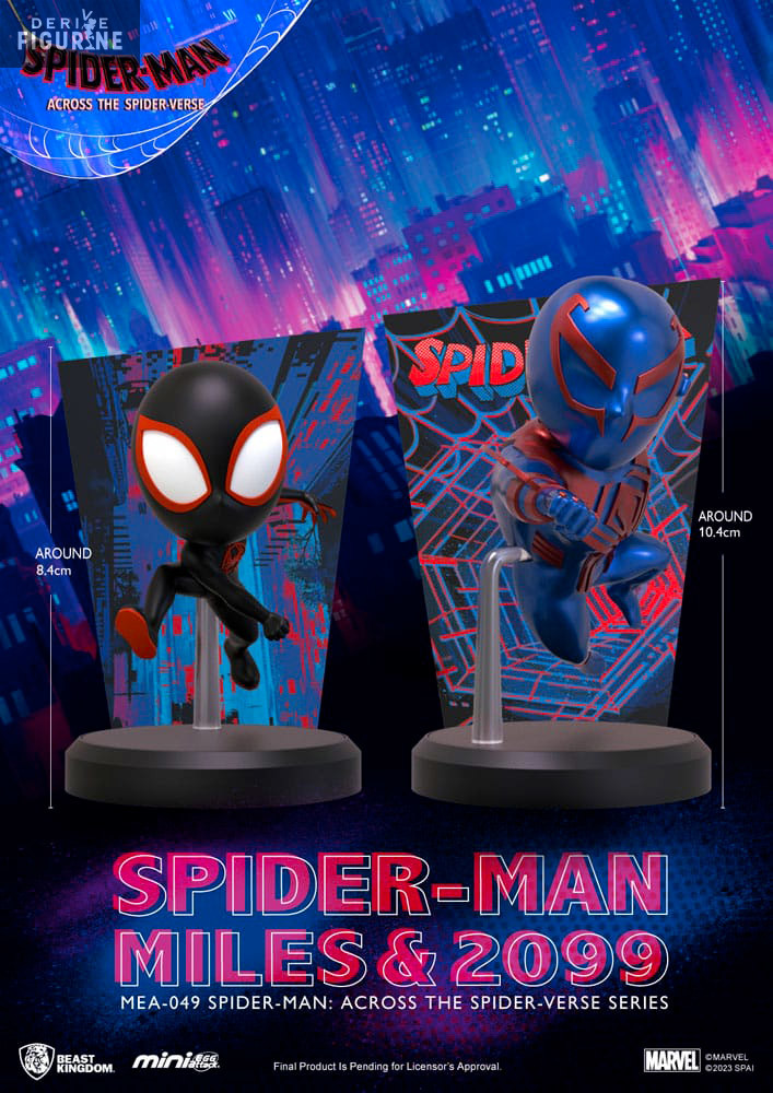 Pack figurines Spider-man Miles & 2099, Mini Egg Attack - Marvel Spider ...