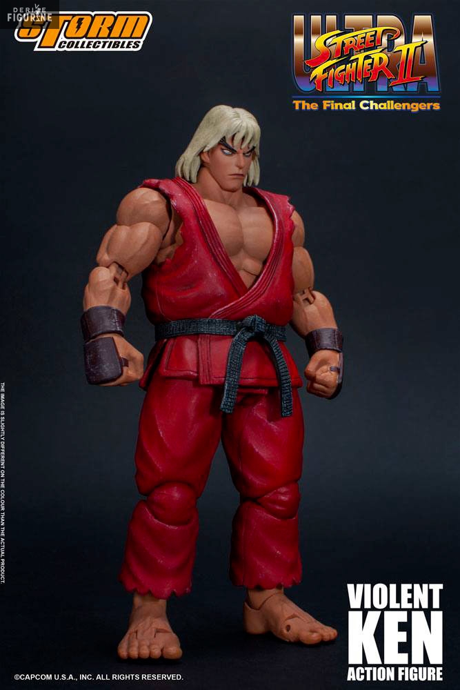 Violent Ken figure - Ultra Street Fighter II: The Final Challengers ...