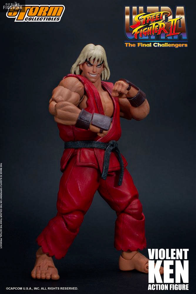 Violent Ken figure - Ultra Street Fighter II: The Final Challengers ...
