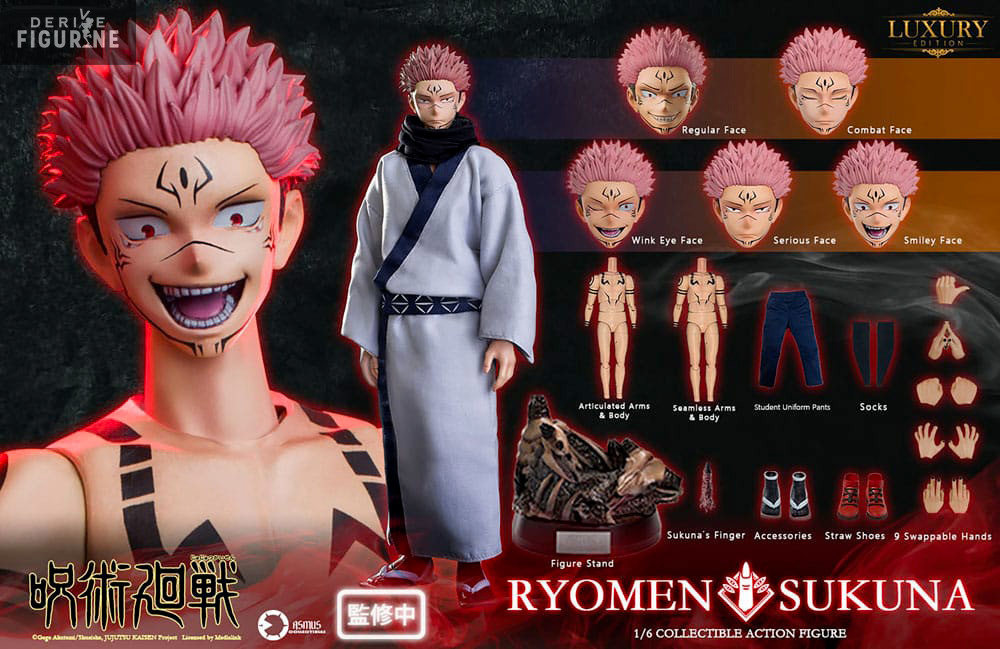 Ryomen Sukuna figure Classic or Luxury - Jujutsu Kaisen - Asmus ...
