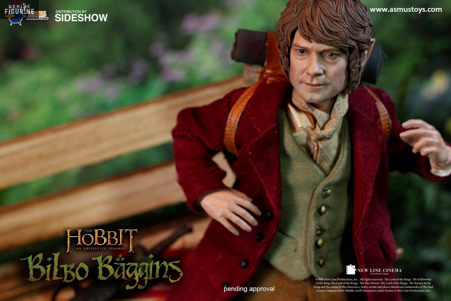 Figurine Bilbo Bessac - Le Hobbit - Asmus Collectible Toys