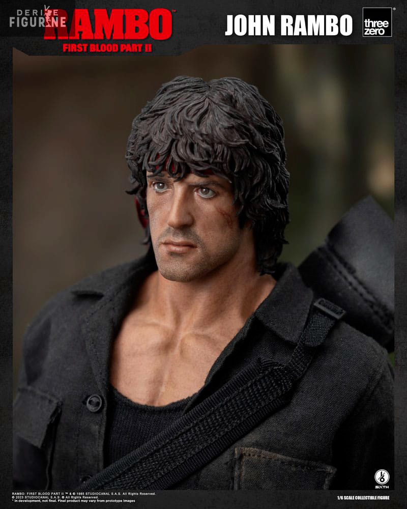 John Rambo figure - Rambo First Blood Part II - Threezero
