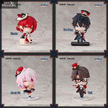 Figurine Dan Heng, Himeko, March 7th ou Welt, Chibi - Honkai: Star Rail ...