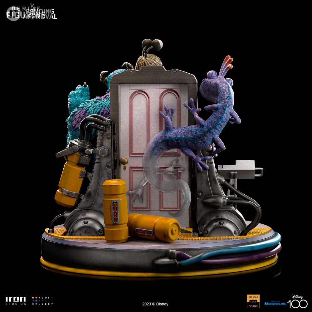 Figurine Jacques Sullivan & Bob Razowski Classique ou Deluxe, Art Scale ...