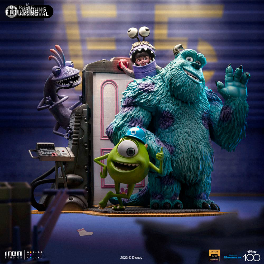 Figurine Jacques Sullivan & Bob Razowski Classique ou Deluxe, Art Scale ...