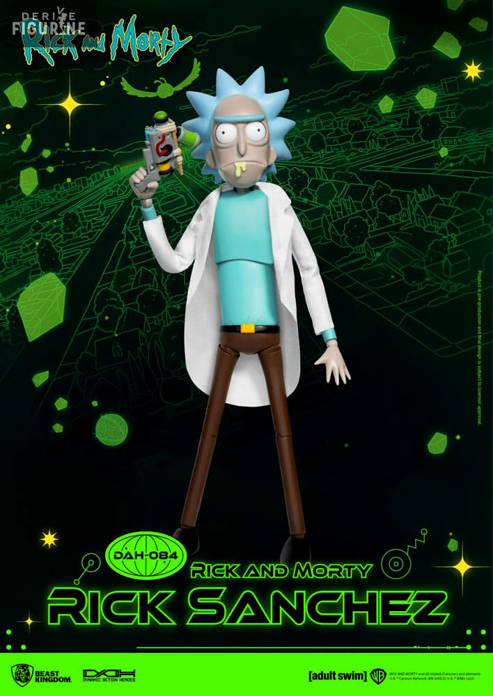 Figurine Rick Sanchez, Dynamic Action Heroes - Rick and Morty - Beast ...
