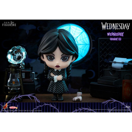 Figurine Wednesday Addams, Cosbaby (S) - Wednesday - Hot Toys