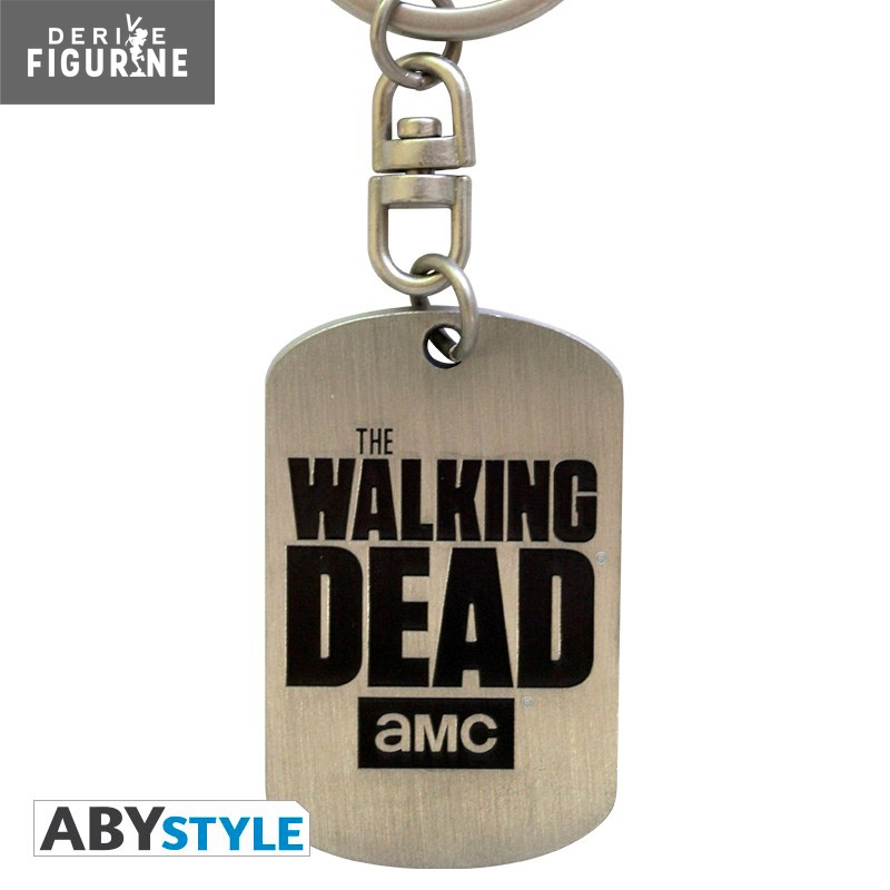 The Walking Dead keychain - Dog tag logo - ABYstyle