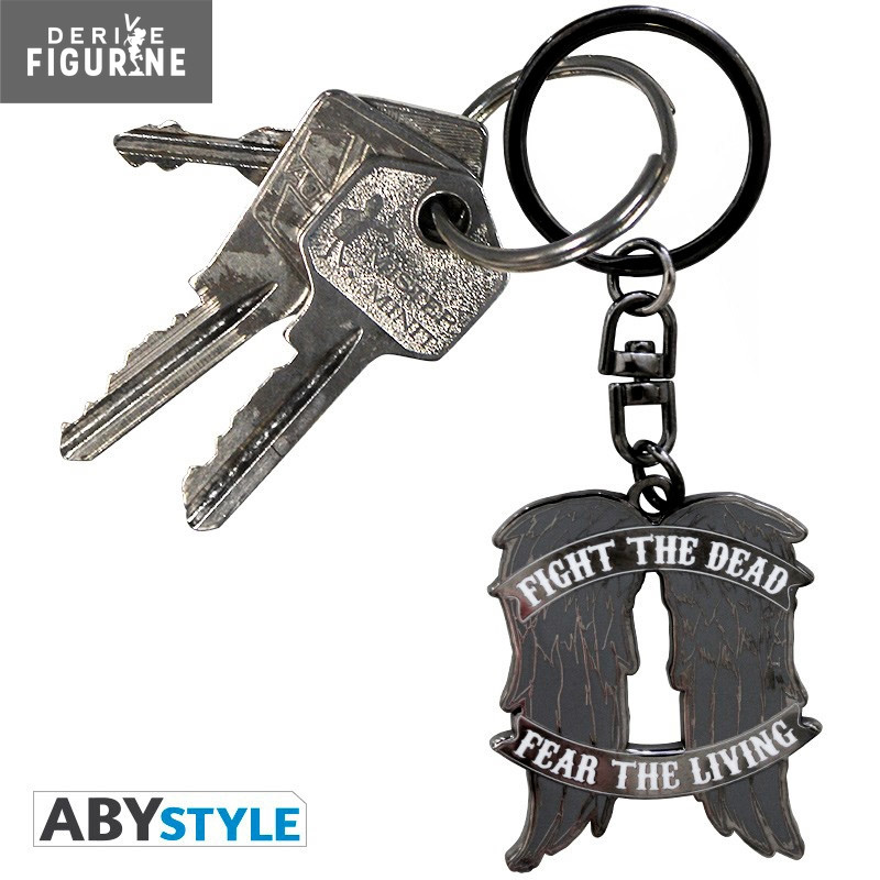 The Walking Dead keychain - Dog tag logo - ABYstyle