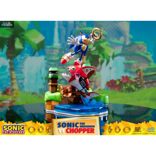 Sonic vs Chopper figure - Sonic Generations - GNFtoyz