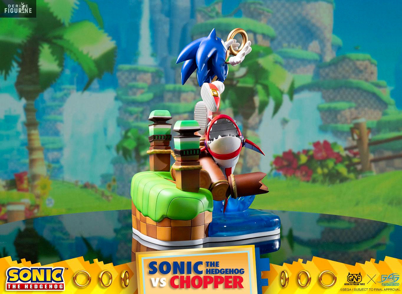 Sonic vs Chopper figure - Sonic Generations - GNFtoyz
