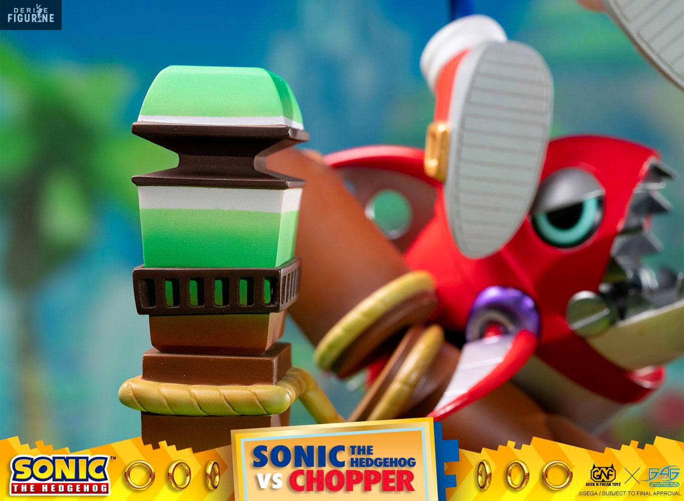 Sonic vs Chopper figure - Sonic Generations - GNFtoyz