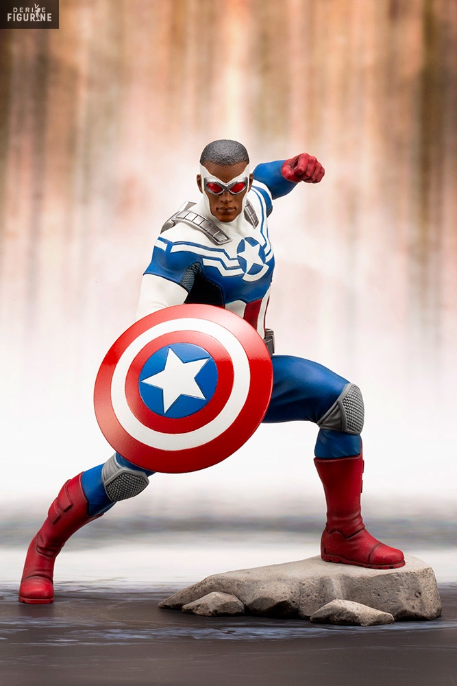 Sam Wilson figure, ARTFX + - Marvel, Captain America - Kotobukiya