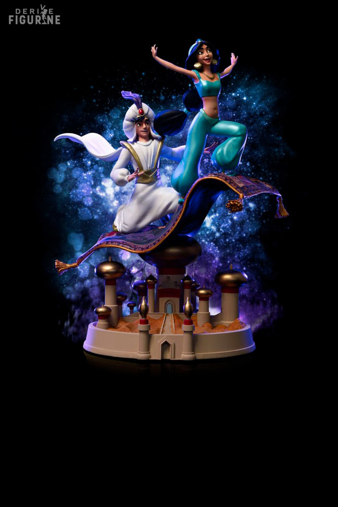 Aladdin and Yasmine figure, Art Scale - Disney - Iron Studios