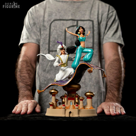 Aladdin and Yasmine figure, Art Scale - Disney - Iron Studios