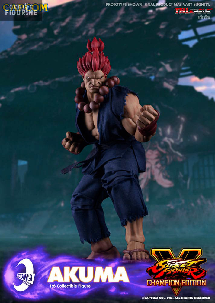 Akuma figure - Street Fighter V: Champion Edition - Iconiq Studios