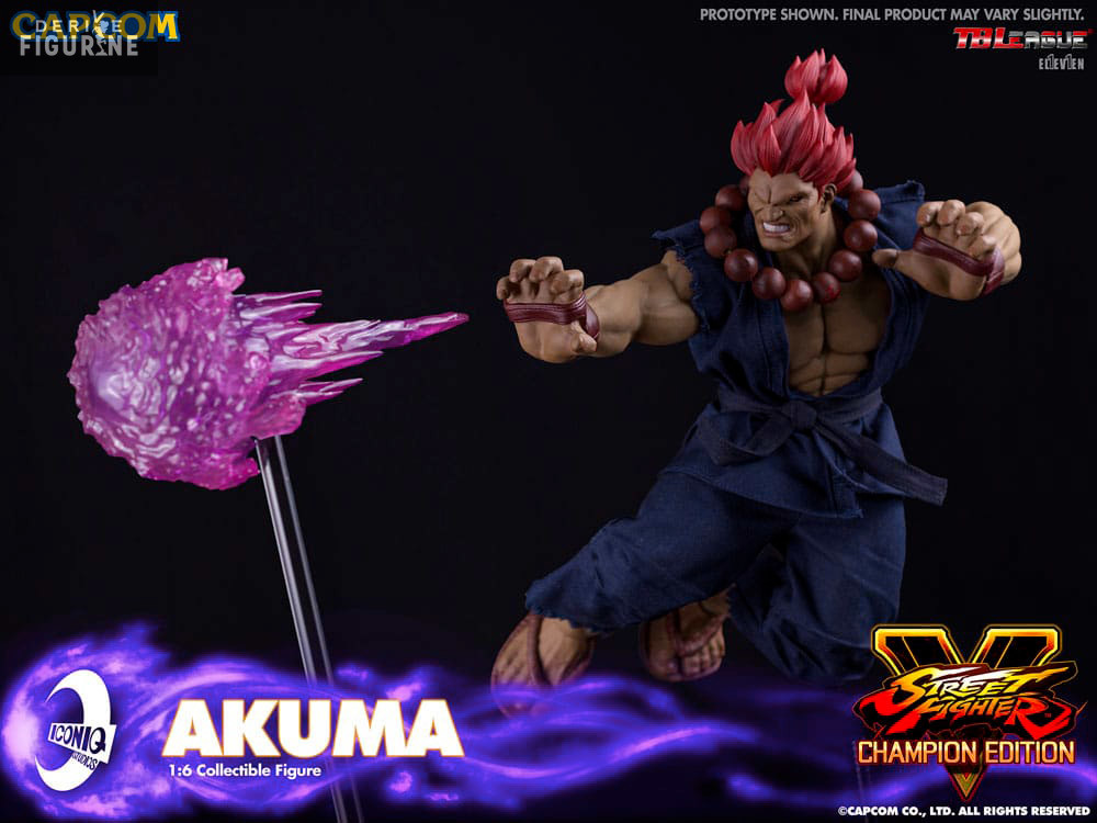 Akuma figure - Street Fighter V: Champion Edition - Iconiq Studios