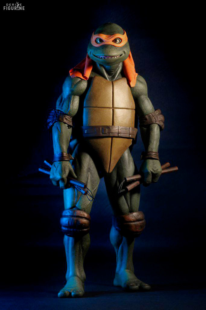 Figurine Michelangelo, 1990 - Les Tortues ninja - NECA