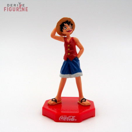 Figure Monkey D. Luffy - One Piece - Coca-Cola - Bandai