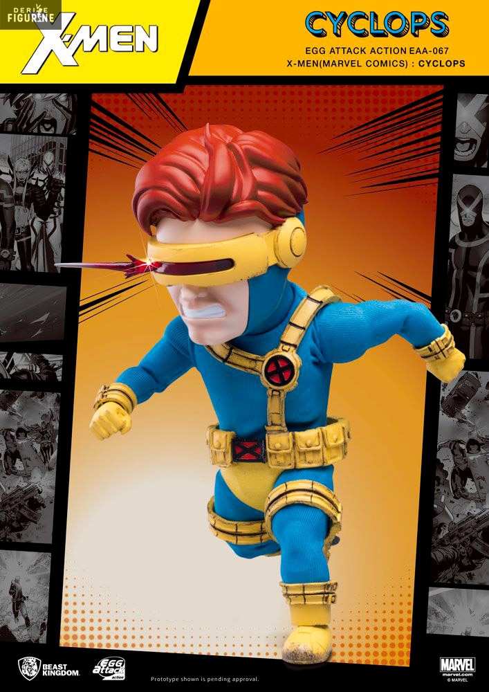 Cyclops figure, Egg Attack - Marvel, X-Men - Beast Kingdom