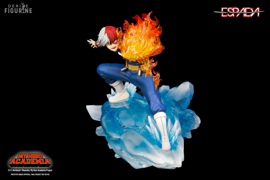 Shoto Todoroki wall figure - My Hero Academia - Espada Art