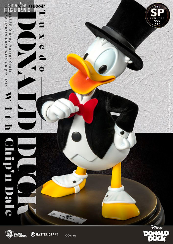 Donald Duck figure Tuxedo (Chip'n Dale), Master Craft - Disney 100th ...