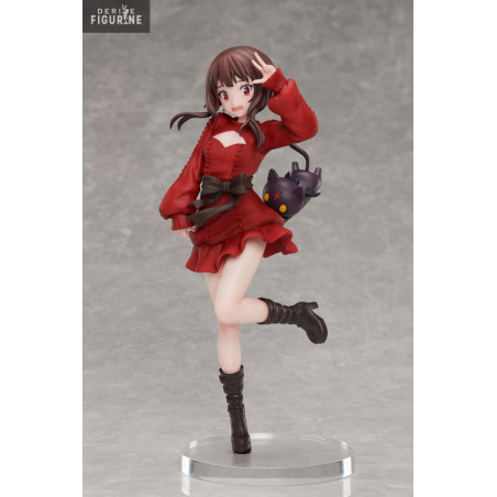 Megumin with Chomusuke figure - KonoSuba An Explosion on This Wonderful ...