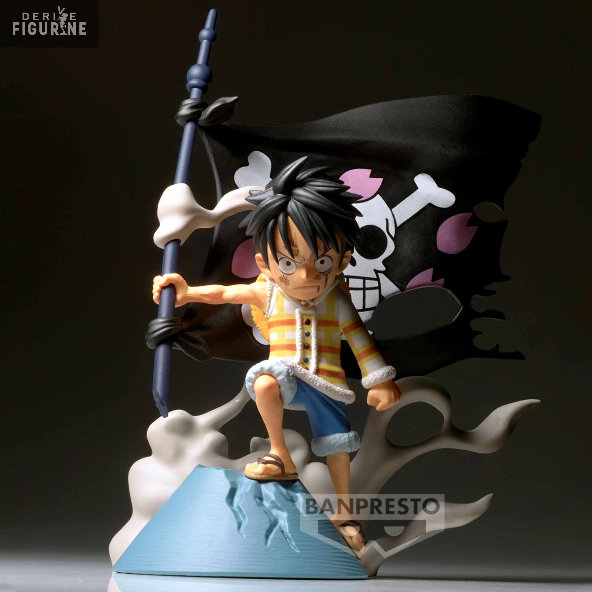 Figurine Luffy Flag, WCF Log Stories - One Piece - Banpresto