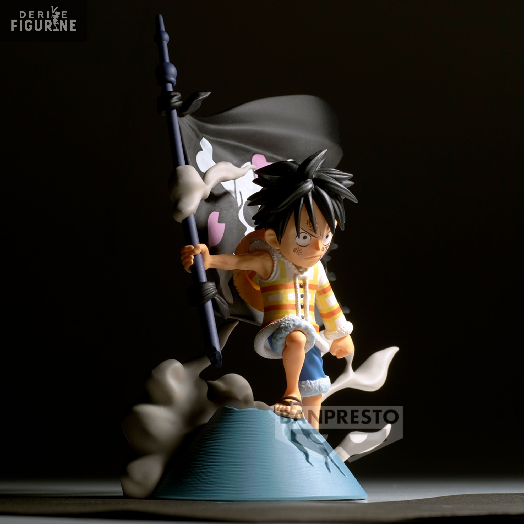 Figurine Luffy Flag, WCF Log Stories - One Piece - Banpresto